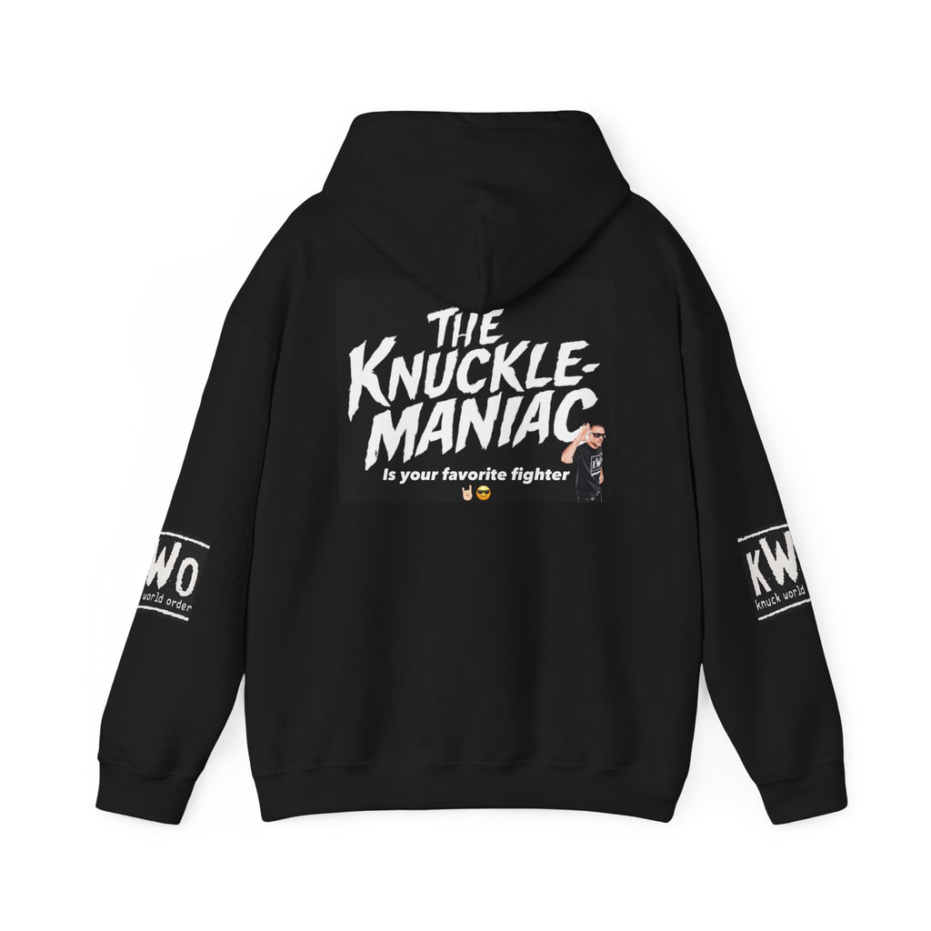 Knuck World Order (KWO) Hoodie – The Knuckle-Maniac Graphic Pullover ...